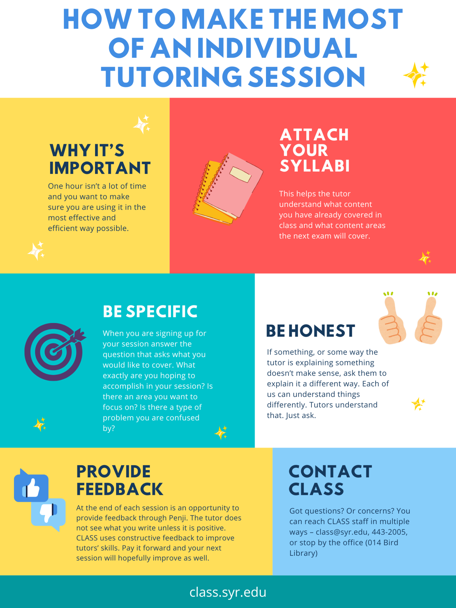 How to Maximize Your Individual Tutoring Session - Center for Learning ...